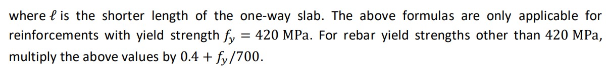 Rules of Thumb for Preliminary Sizing of Reinforced Concrete Members
